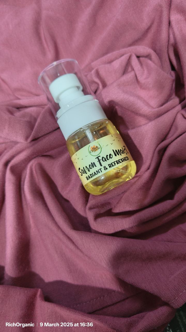 Saffron Face Mist – RichOrganic